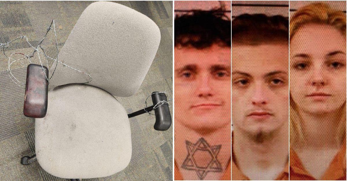 Kidnapping Victim Tied To Chair With Barbed Wire, 3 Suspects Arrested