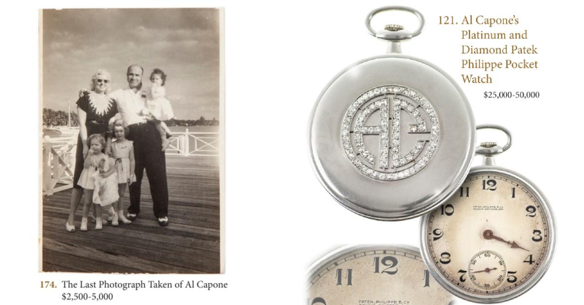Al Capone's family set to auction off guns, jewelry, pictures