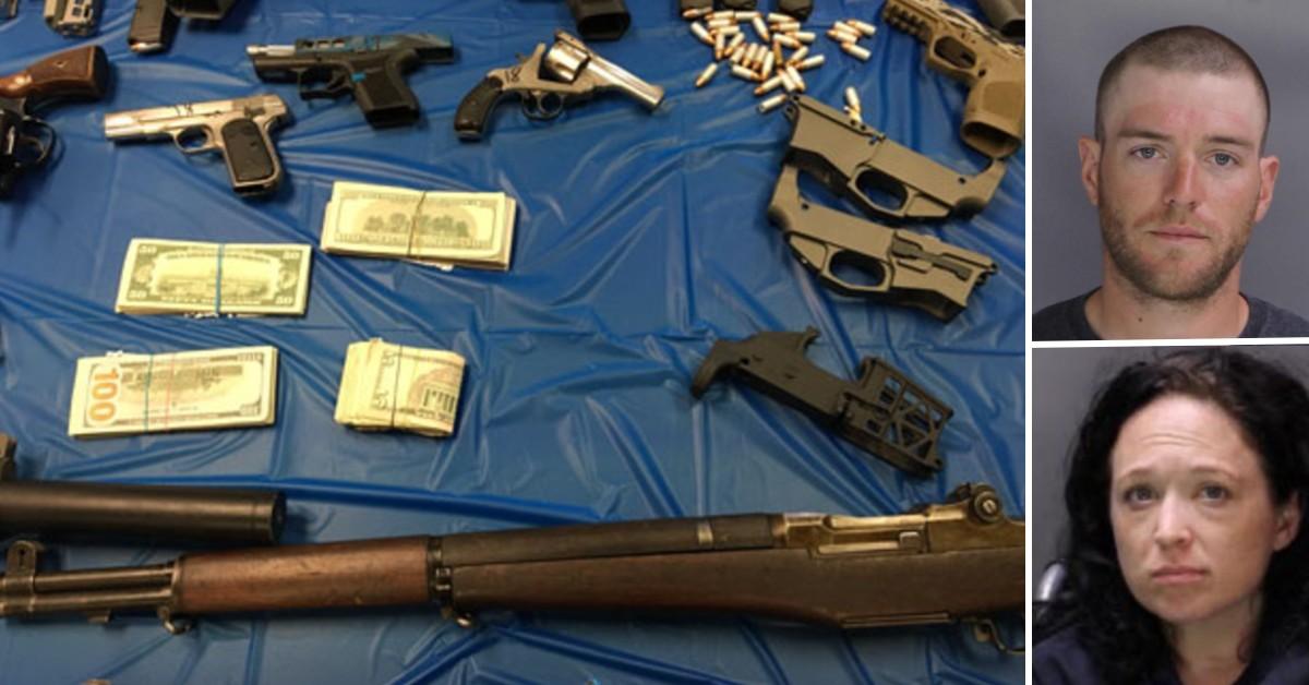 PA couple accused of having guns, drugs, Nazi items during raid