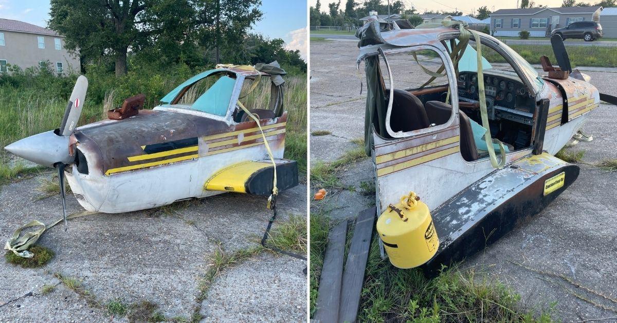 Florida Police Probe Mysterious Dumping of Half a Plane in Vacant Lot