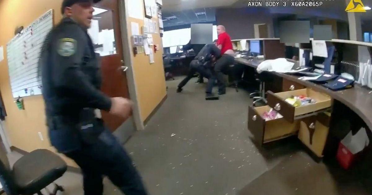 Video Shows Fight Between Teen And Cop At Oklahoma Mental Facility