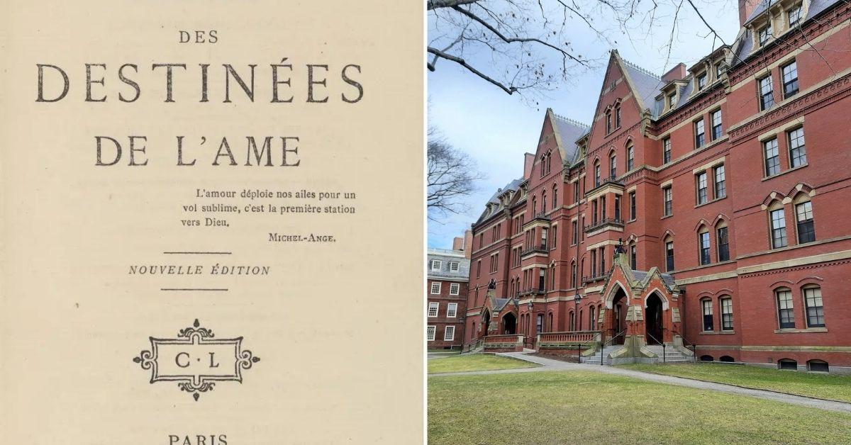 Harvard Library Removes Human Skin Binding from 19th Century Book