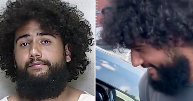 Man Accused Of Murdering Autistic Teen Smiles During Arrest