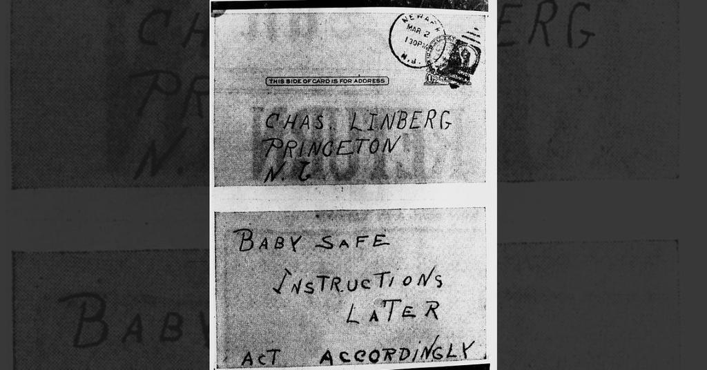 Untold Story of the Lindbergh Baby and Ransom Money Caught Suspect
