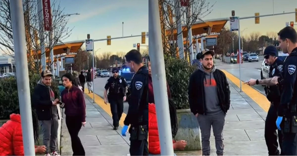 Black Man at Bus Stop Falsely Accused of Theft by Couple Before Police ...